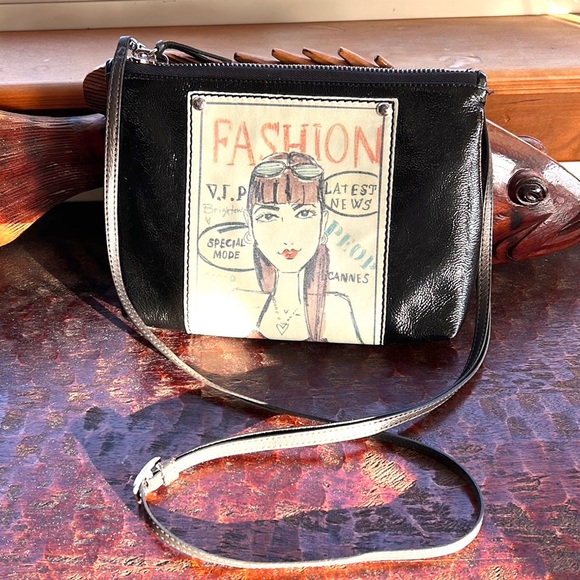 Brighton | Bags | Brighton Tom Clancy Fashionista Crossbody Patent ...